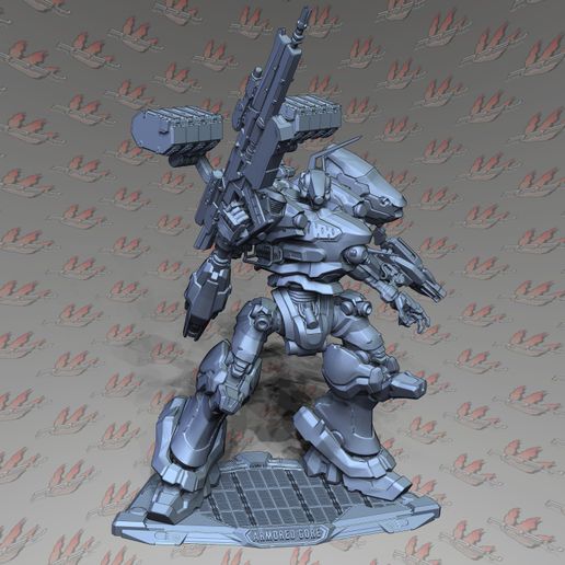 STL file MECH 1 🤖 ・Template to download and 3D print・Cults