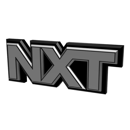 🤼 3D MULTICOLOR LOGO/SIGN - NXT (WWE)・ STL File for 3D printing・Cults