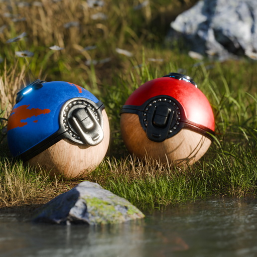 STL file Pokeball Legend Arceus 🐉 ・3D print design to download・Cults