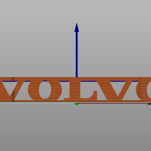 STL file VOLVO S70 V70 TEXT FLIP rotating 👤 ・3D printer design to ...