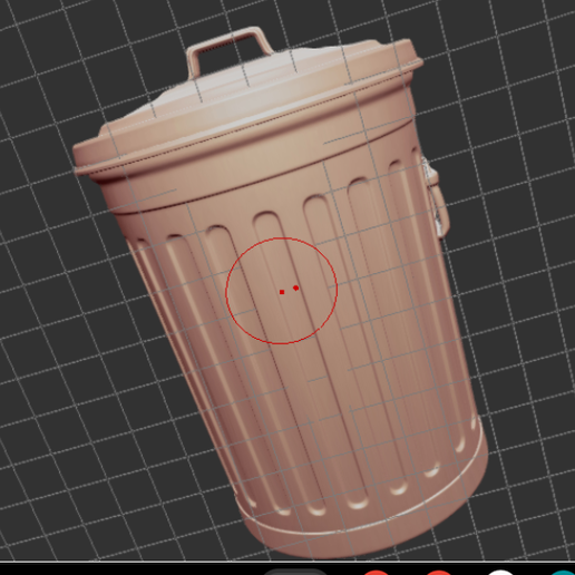 🗑️ Garbage Can 3d model・ STL File for 3D printing・Cults