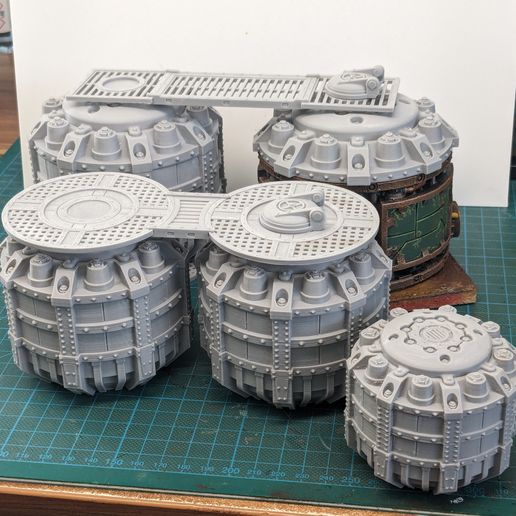⛽ Big Fuel Tanks・Free STL File for 3D printing・Cults