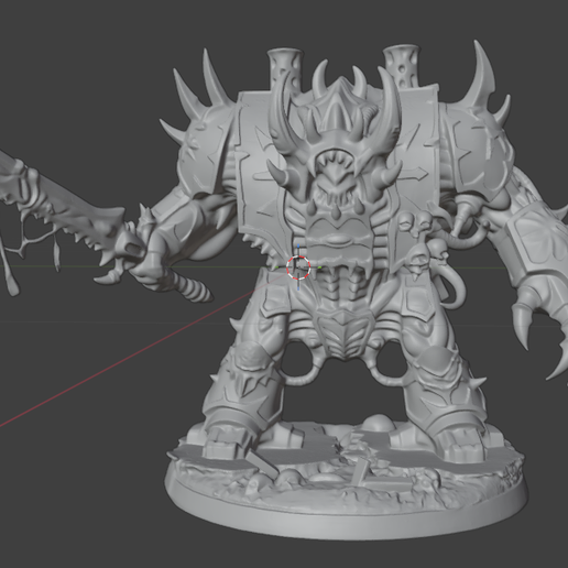 🎲 The Void-Eater Colossus: Biomechanical Harbinger・ STL File for 3D ...