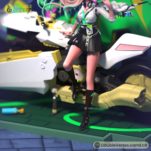 🌊 Lynae - Wuthering Waves Game Figure・ STL File for 3D printing・Cults