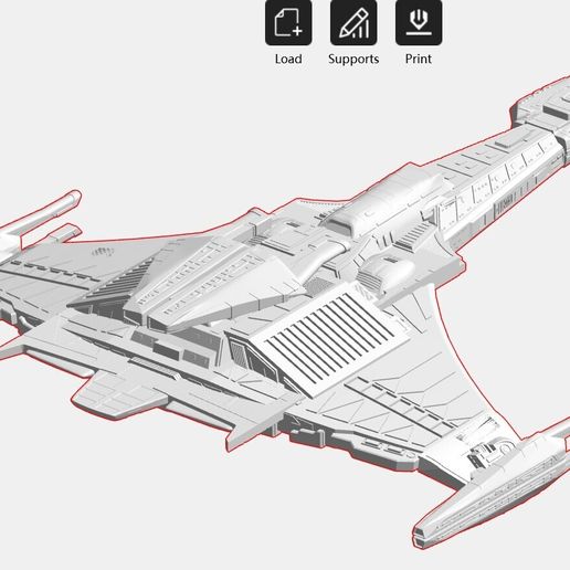 🦸 Klingon Avenger・ STL File for 3D printing・Cults
