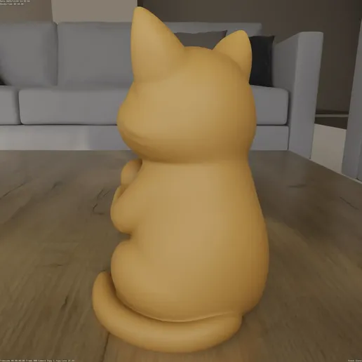 🐱 Cute Cat Lover Desk Companion 3D STL Model・ STL File for 3D printing ...