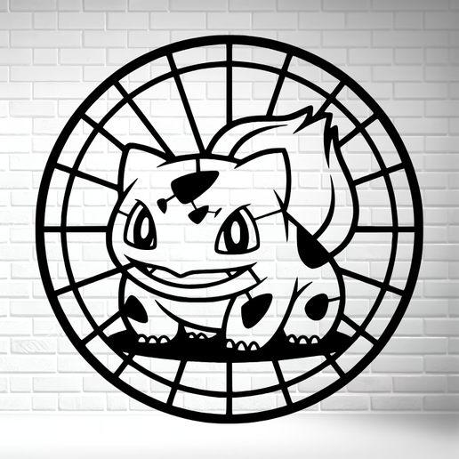 bulbasaur stencil