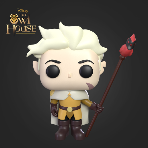 STL file Funko Pop Hunter - Flapjack The Owl House / The Owl House 🏹 ...