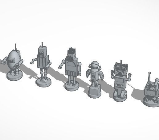♟️ Robot/Bot Chess Wars #Chess・Free 3D File for ・Cults