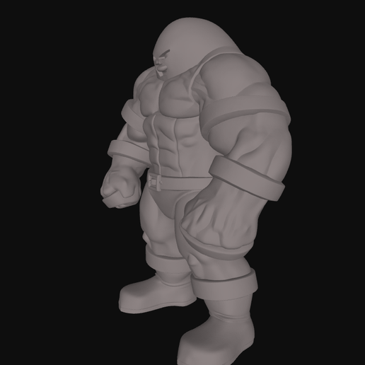 🦹 Juggernaut STL – X-Men Villain Fan Art – 3D Printable Marvel Muscle ...