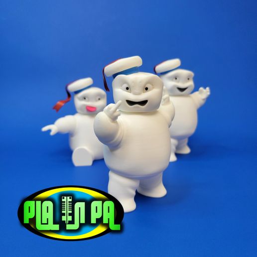 👻 Stay Puft Mini's Multipart・ STL File for 3D printing・Cults