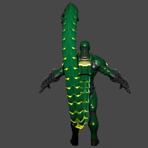 🦂 Scorpion Mac Gargan Full Armor Costume・ STL File for 3D printing・Cults