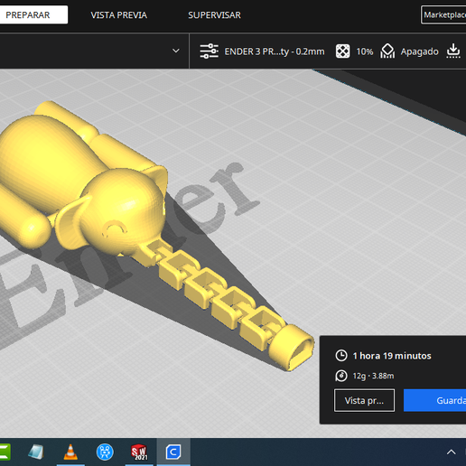 🐘 ARTICULATED ELEPHANT・Free STL File for ・Cults