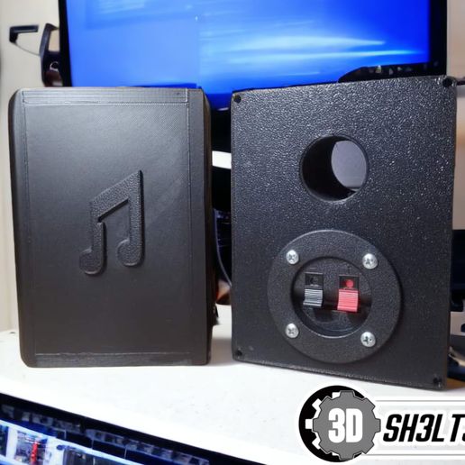 🔉 High Fidelity Speaker Drawer・ STL File for ・Cults