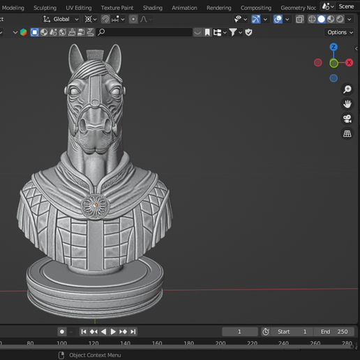 ♟️ Medieval British Knight Chess Piece・ STL File for 3D printing・Cults