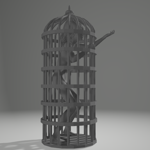 👩 dungeon cage・ STL File for 3D printing・Cults