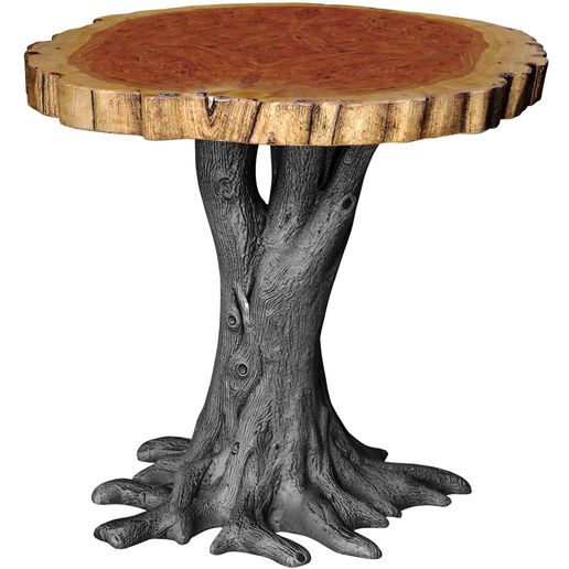 🪵 Table Rustic Sculptural Rural solid wooden coffee side root 3D model ...