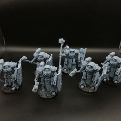 3D printable Domitar-Ferrum.Class Battle-automata. "Iron Circle.・Cults