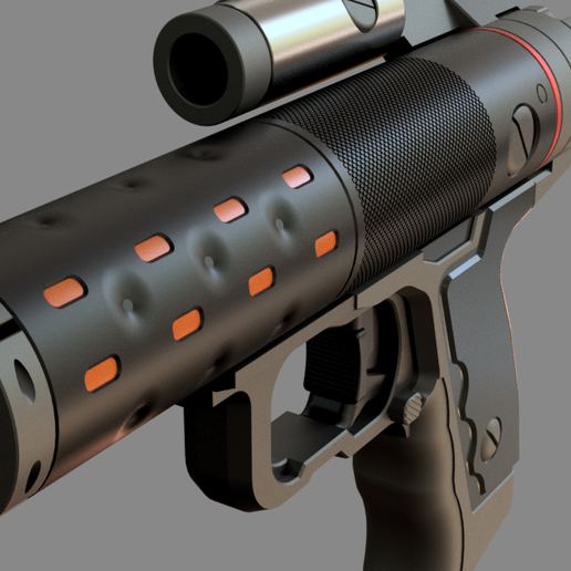 Archivo STL A-22B Chao Smart Pistol | Cyberpunk 2077 | 3D printable ...