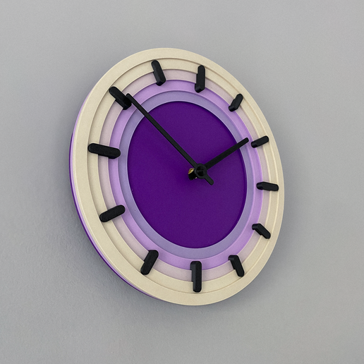 🕰️ Topo Wall Clock - Home Accessories and Decoration by Lunfardo・ STL ...