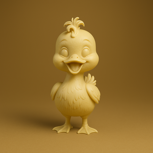 👶 Cute Baby Duck Figurine – 3D Printable STL Model・ STL File for 3D ...