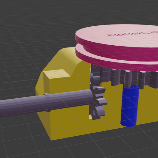 3D file MANUAL SWIVEL BASE ⚙️ ・3D print object to download・Cults