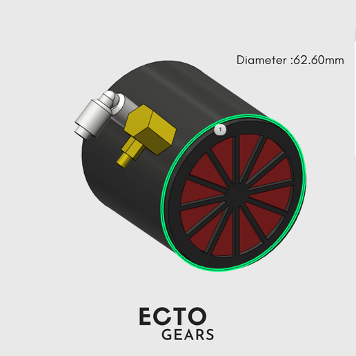 🧸 TVG HGA for full size proton pack・Free 3D File for 3D printing・Cults