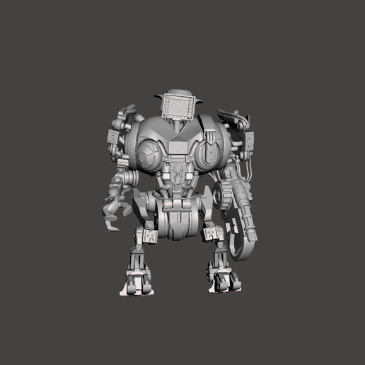 🎨 FAN ART ROBOCOP 2 DAMAGED ROBOCAIN・ OBJ File for 3D printing・Cults