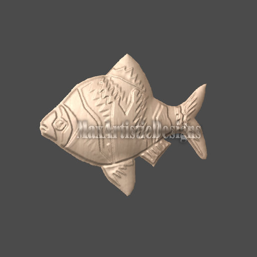 🍹 10 Caribbean Tropical Fish STL Files for CNC Routers and 3D Printers ...