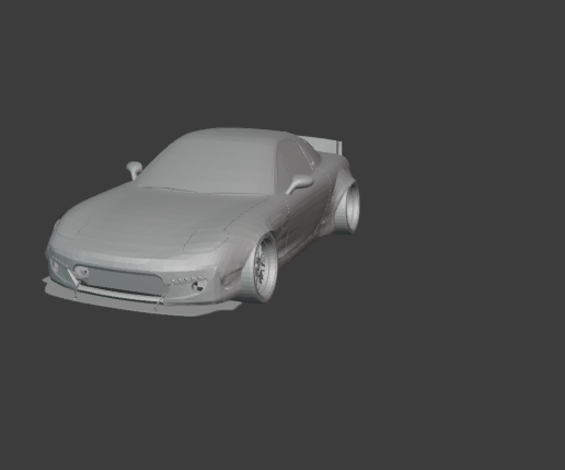 🚗 MAZDA RX7 FD3S・ STL File for 3D printing・Cults