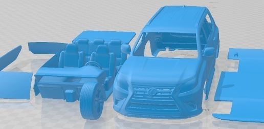 3D file Lexus GX 460 2014 Printable Car 🚗 ・3D printer design to ...