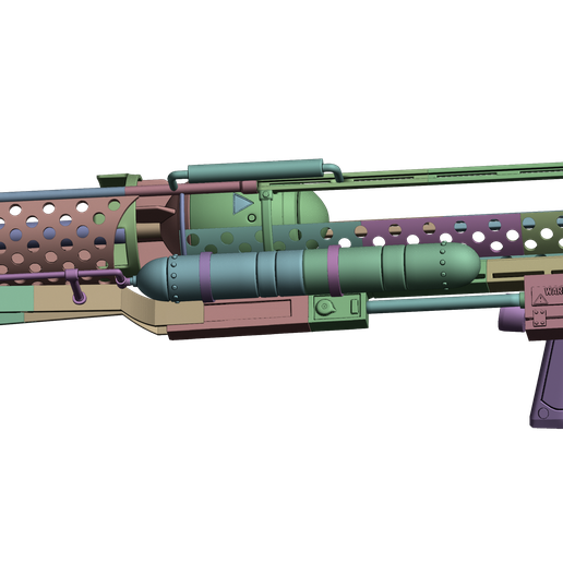 👨 Fat Man Fallout 3 Weapon Prop Replica Wasteland Nuke・ 3D File for 3D ...