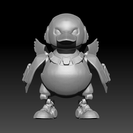 🦆 mecha duck・ STL File for 3D printing・Cults