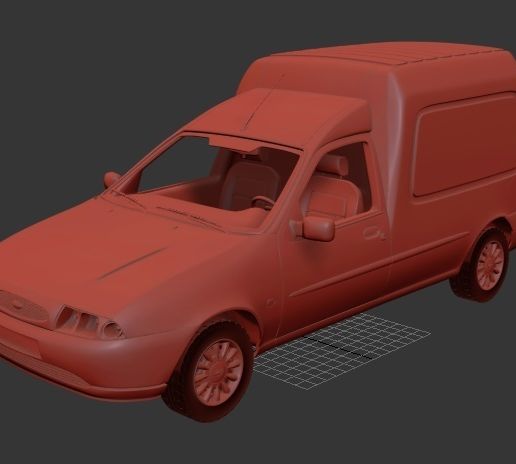 🚙 1999 Ford Courier Van・ STL File for 3D printing・Cults