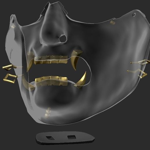 👻 Ghost Mask・ STL File for 3D printing・Cults