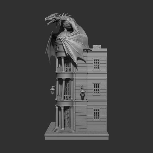 🏦 Gringotts Bank・ STL File for 3D printing・Cults