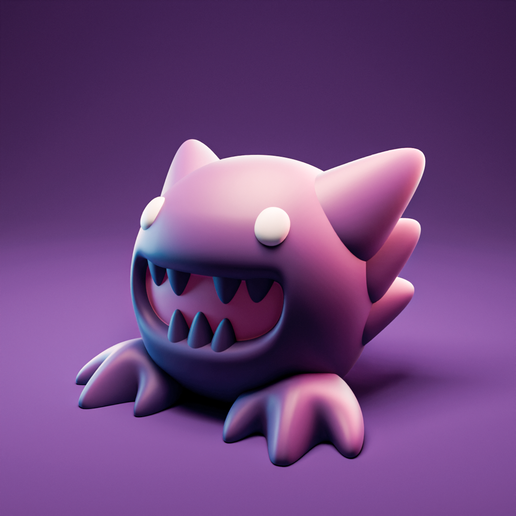 🐉 Haunter / Pokemon・ STL File for 3D printing・Cults