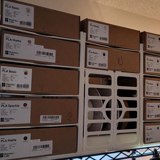 🪢 Modular filament box organizer・Free STL File for ・Cults