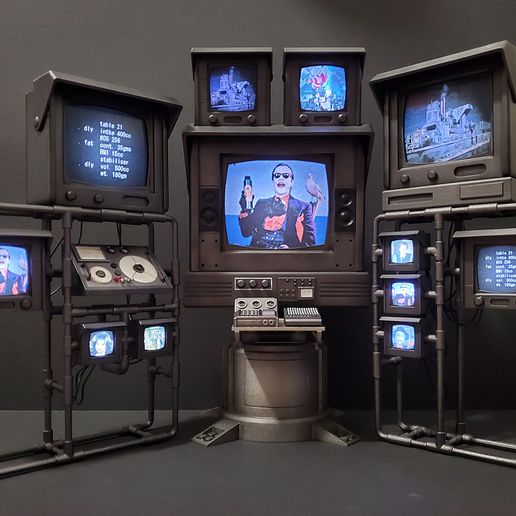 🖥️ Batman 1989 Batcave computer・ 3D File for 3D printing・Cults