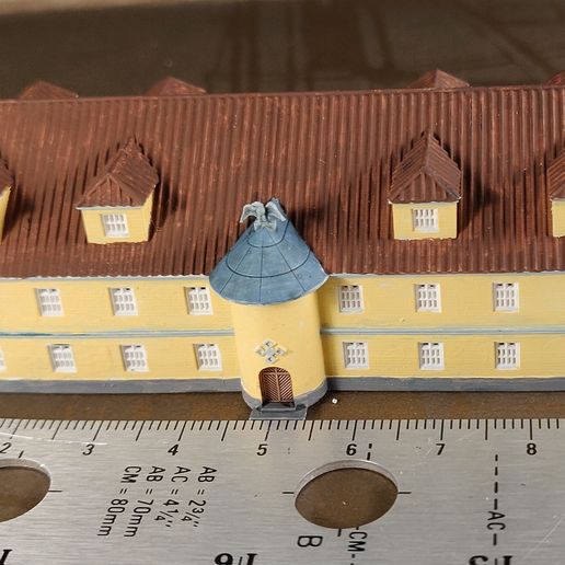 🏠 German barracks - 4 models for 2-4mm wg and t-scale trains・ 3D File ...