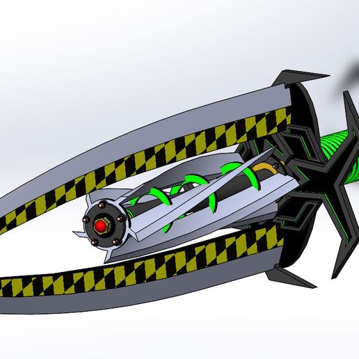 🗡️ Bio Sword・文件用于 STEP 三维打印・Cults