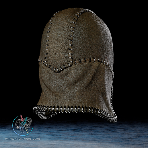 🦊 Gray Fox Mask 3D Printer STL File・ 3MF File for 3D printing・Cults