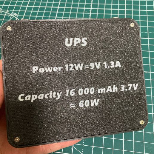 🔌 DIY UPS for WiFi Router・ 3MF File for 3D printing and Electronics ...