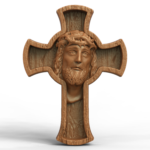 3D file 3D Model STL File for CNC Router Laser & 3D Printer 2549 Jesus ...