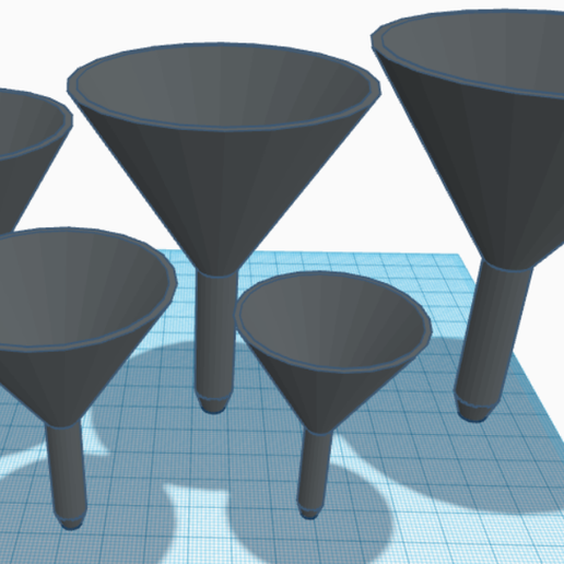 STL file Funnels 🔧 ・3D printer model to download・Cults