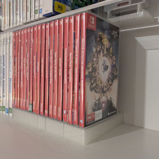 📦 Nintendo Switch game box riser・Free STL File for 3D printing・Cults