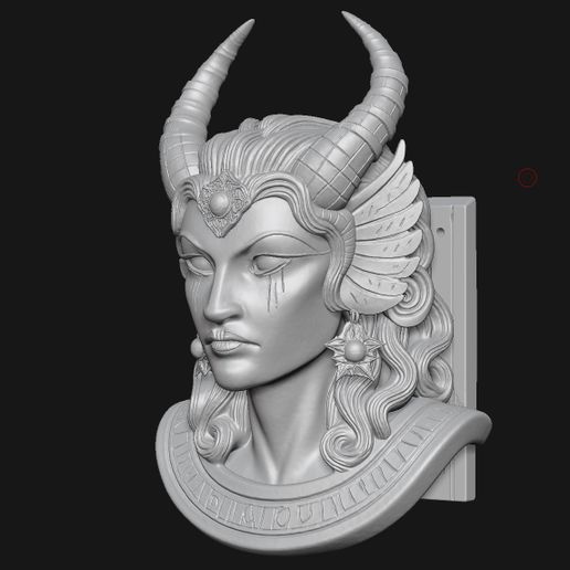 👩 red・ STL File for 3D printing・Cults