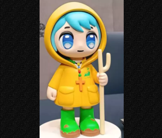 🇻🇦 LUCE (Vatican mascot)・ STL File for 3D printing・Cults