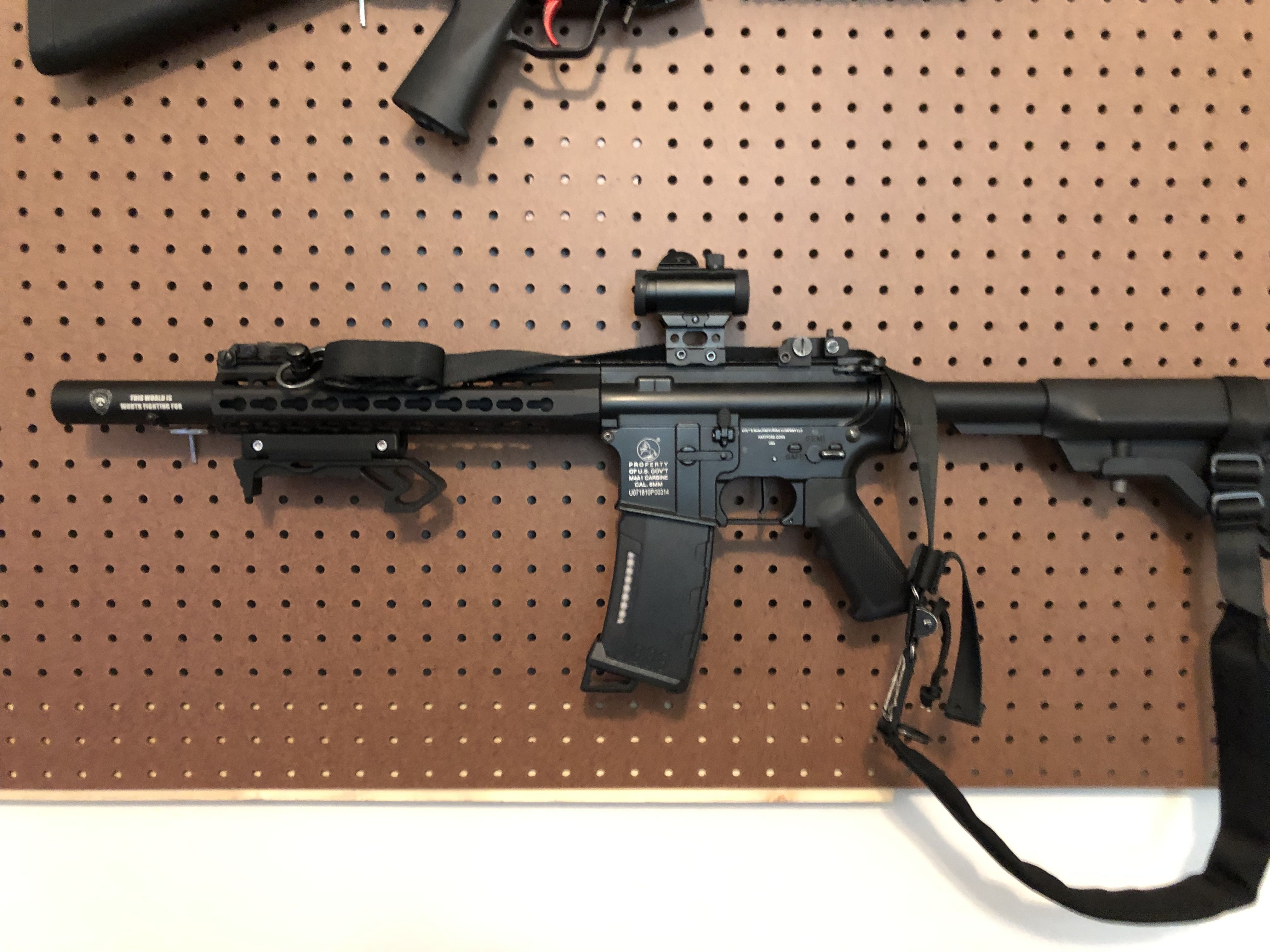 Fichier Stl Gratuit Airsoft Poignée Avant Coudée Pour Pic Rail・design à