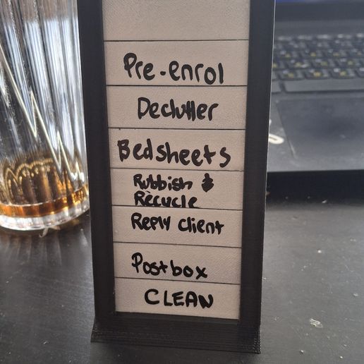 🎒 FIFO Daily Task Manager – 3D Printable Organizer for Neurodivergent ...